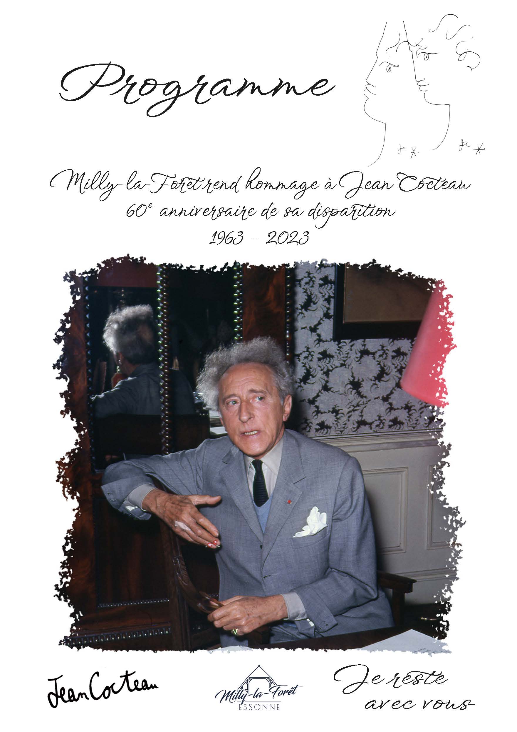 60eme anniversaire de la disparition de Jean Cocteau - Milly-la-Forêt 60eme anniversaire de la disparition de Jean Cocteau - Milly-la-Forêt